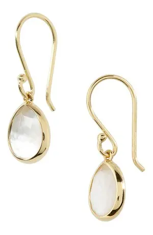 Ippolita Rock Candy Teeny Teardrop Earrings - Gold