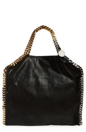 Stella McCartney Falabella Foldover Tote - Black