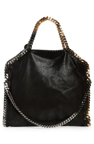 Stella McCartney Falabella Foldover Tote - Black