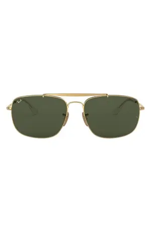 Ray-ban 61mm Aviator Sunglasses - Gold