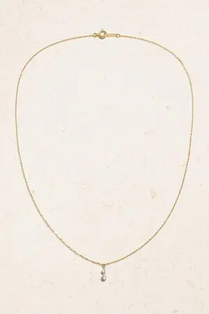 Mizuki 14-karat Diamond Chain Necklace