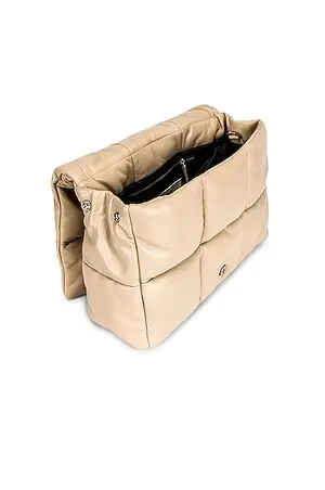 STAND STUDIO Wanda Clutch Bag In Nude