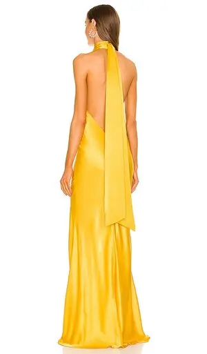 SAU LEE Penelope Gown - Gold