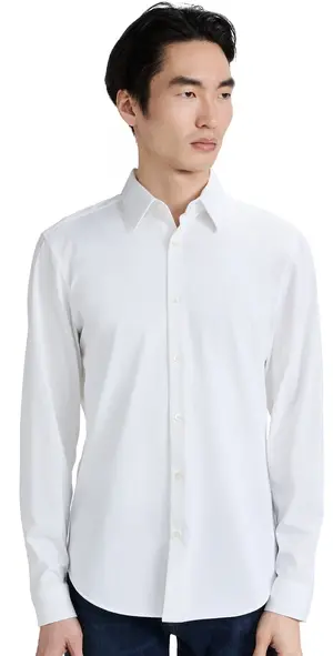 Theory Sylvain Structured Shirt - White