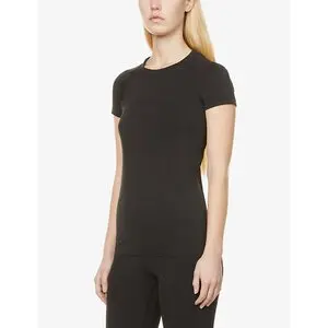 Lululemon Swiftly Tech 2.0 Short-sleeve Stretch-knit T-shirt - Black/black