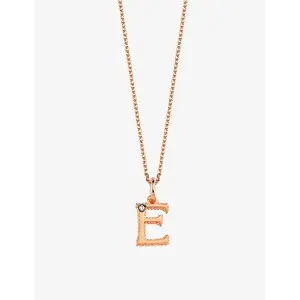 LA MAISON COUTURE Selda 'k' Initial Diamond Necklace - Gold