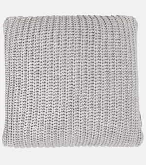 Brunello Cucinelli Cotton-blend Knit Cushion