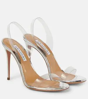Aquazzura Clear Stiletto Heels