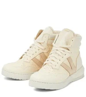 Visvim Chamberlain Leather High-top Sneakers