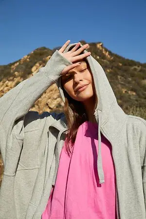 Free People All Your Love Logo Hoodie