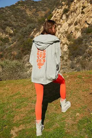 Free People All Your Love Logo Hoodie