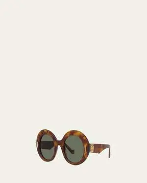 Loewe Anagram Round Sunglasses