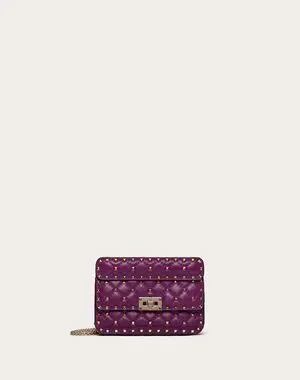 Valentino Garavani Valentino Garavani Rockstud Spike Bag Prune