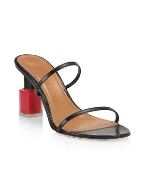 Loewe Nail Polish Leather Mules