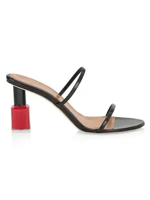 Loewe Nail Polish Leather Mules