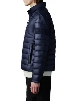 Mackage Men's Luis Quilted Puffer Jacket - Navy  - Navy