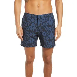 FAIR HARBOR The Sextant Swim Trunks Navy Floral