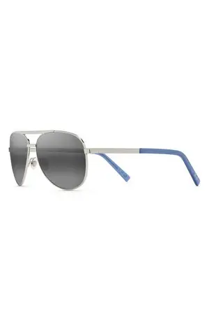 Maui Jim Seacliff 61mm Polarized Aviator Sunglasses