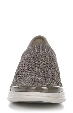 LIFESTRIDE Bzees Charlie Knit Slip-on Sneaker - Morel
