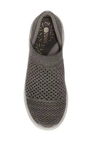 LIFESTRIDE Bzees Charlie Knit Slip-on Sneaker - Morel