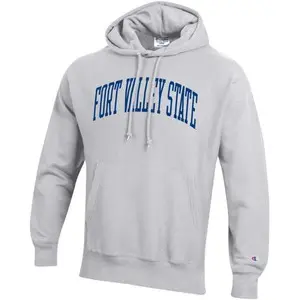 Champion Fort Valley State Wildcats Tall Arch Pullover Hoodie