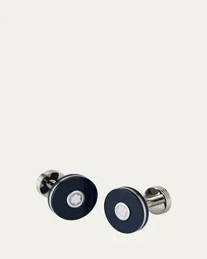 Montblanc Pix Animation Cufflinks Blue