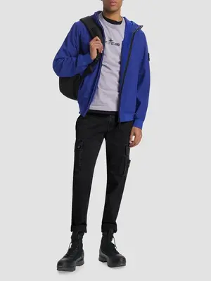 Stone Island Broken Twill Cotton Trousers