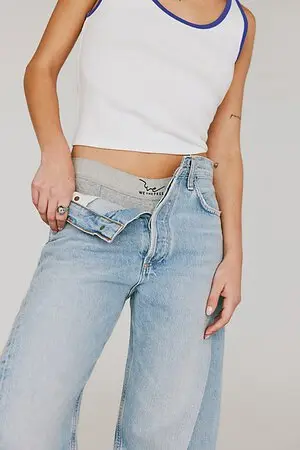 AGOLDE Luna Pieced Jeans - Addition