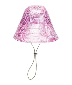 Etro Paisley Bucket Hat In Rose