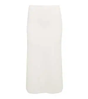Vince Ribbed-knit Midi Skirt