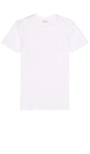 ALLSAINTS Allsaints Figure Crew Tee In White. Optic White