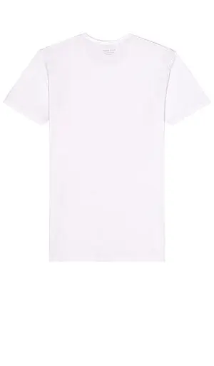 ALLSAINTS Figure Crew Tee In White - Optic White