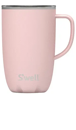 S'WELL Mug 16oz In Pink - Pink Topaz