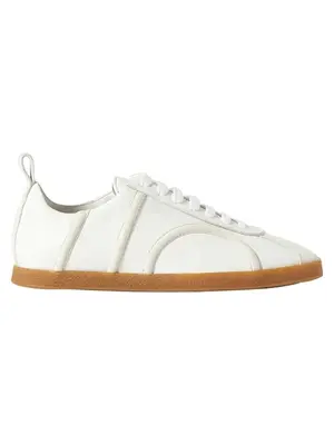 TOTEME Leather And Suede Sneakers