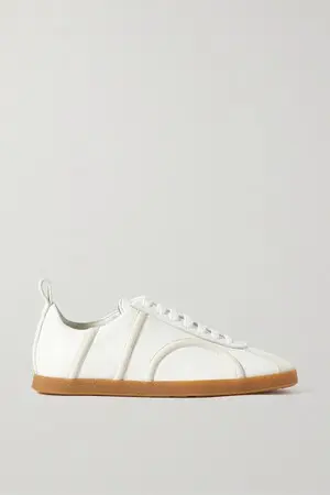 TOTEME Leather And Suede Sneakers