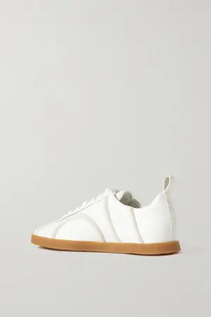 TOTEME Leather And Suede Sneakers