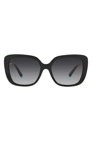 Tiffany & Co. Tiffany & Co. 55mm Butterfly Sunglasses Black