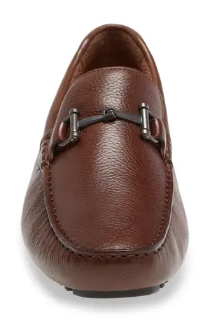 Nordstrom Bit Driving Loafer - Brown Leather