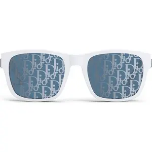 Dior B23 S2f 58mm Rectangular Sunglasses