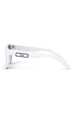 Dior B23 S2f 58mm Rectangular Sunglasses