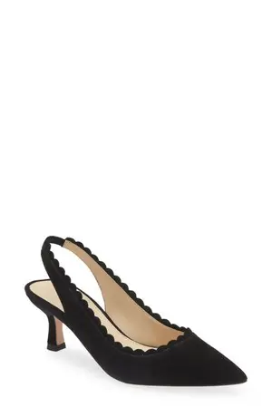 Pelle Moda Scalloped Pumps