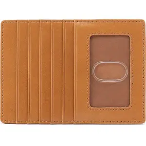 Hobo Euro Slide Leather Credit Card Case - Natural