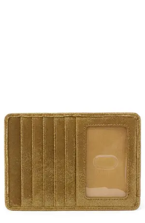Hobo Euro Slide Leather Credit Card Case Shimmer