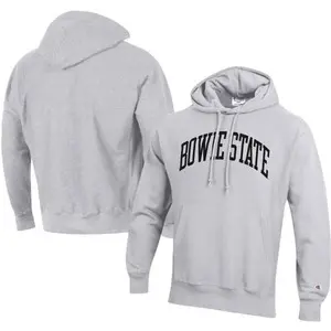 Champion Bowie State Bulldogs Tall Arch Pullover Hoodie - Gray