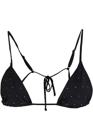 Onia Alexa Embellished Bikini Top