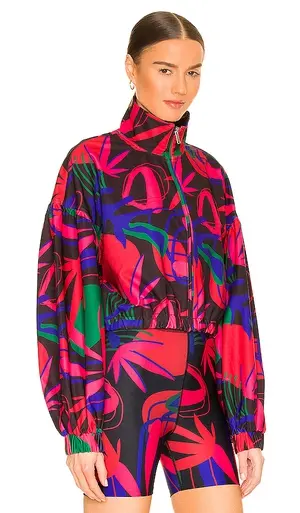 PatBO Track Jacket In Fuchsia