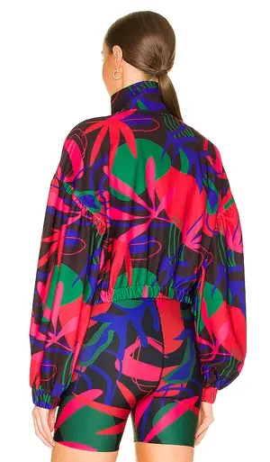 PatBO Track Jacket In Fuchsia
