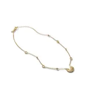 John Hardy Carved Chain Pendant Necklace