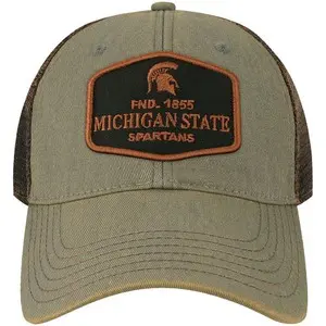 Our Legacy Michigan State Spartans Practice Old Favorite Trucker Snapback Hat