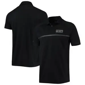 LEVELWEAR St. Louis Cardinals Sector Raglan Polo - Black